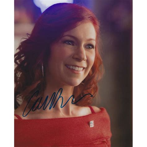 Autographe Carrie Preston