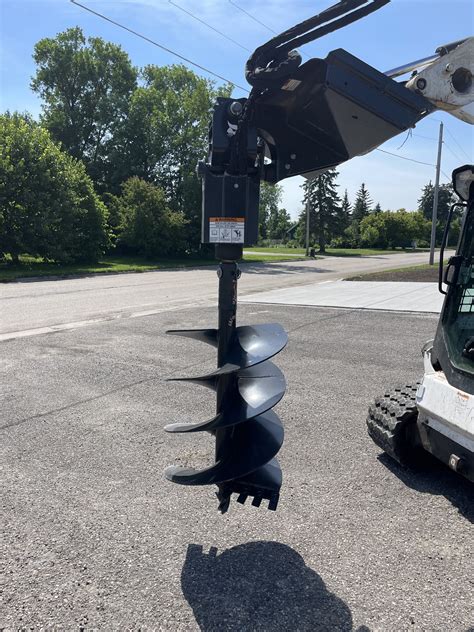 Bobcat Auger Attachment Warroad Rentals