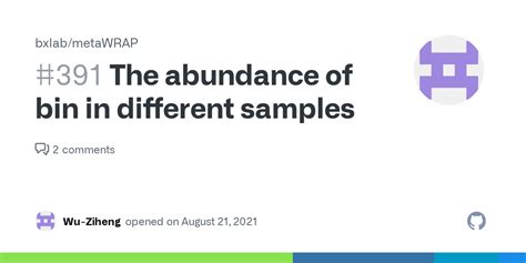 the abundance of bin in different samples · issue 391 · bxlab metawrap