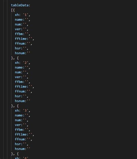 Vuejs Element Ui Table 表格是无数据，通过表格里面插入input输入值，如何获取表格里的内容形成数组？ Segmentfault 思否