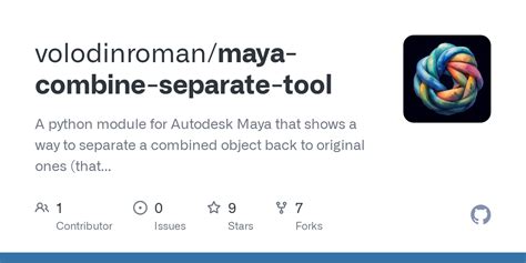 Maya Combine Separate Toolcombineseparatemainpy At Master