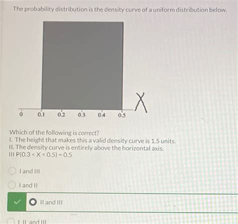 The Probability Distribution Is The Density Curve Of A Uniform The Probability Distribution Is The Density Curve Of A Uniform