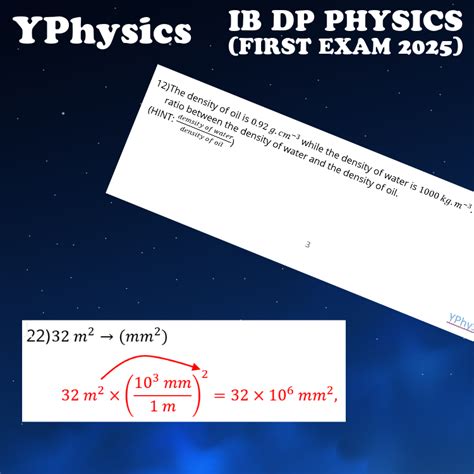 IB DP PHYSICS Unit Conversion Worksheet Teaching Resources