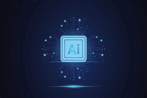 디지털 기술 및 인공 지능 회로 라인 스타일 기계 학습 디자인 스마트 네트워크 디지털 기술 Bim 벡터 일러스트 레이 션 Cpu에 대한 스톡 벡터 아트 및 기타 이미지