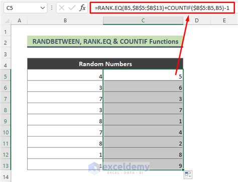 Random Number Generator Within Range In Excel 8 Examples