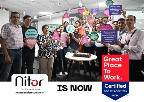 Nitor Infotech Is Great Place To Work Certified™