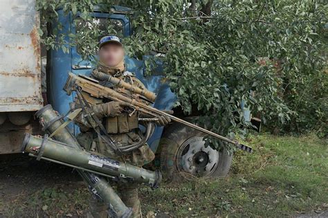 Kraken Fighter Of The Gur Mo With A Trophy Asvk Large Caliber Rifle