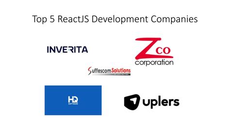 Ppt Top Reactjs Development Companies In 2022 Powerpoint Presentation