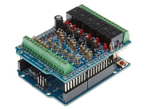 I O Shield Et Relais Pour Arduino VMA05 MCHobby Le Blog
