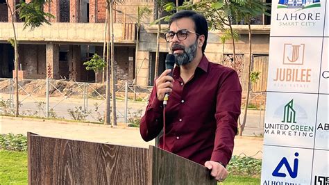 Mr Mujeeb Ahmed Khan Today Site Of Lahore Smart City 21 Oct 2022 Youtube