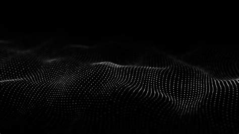 Premium Photo Futuristic Digital Wave Dark Cyberspace Abstract Wave With Dots And Line White