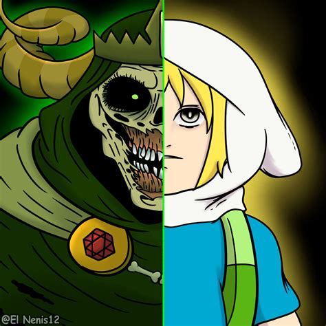 Finn Vs Lich By El Nenis12 On Deviantart