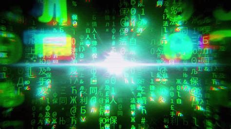 Matrix Bullet Floating Capsules Animated Abstract Templates Shubham