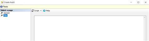 Sql Server Audit Feature Components