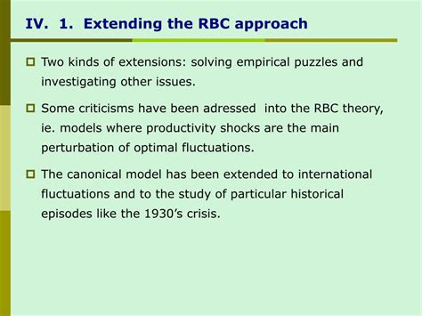 Ppt Theories And Methods Of The Business Cycle Part 1 Dynamic