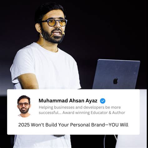 Muhammad Ahsan Ayaz On Linkedin Linkedinfordevelopers Personalbranding Networking