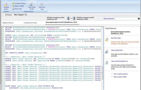 Sql Db Compare Tool Database Processing