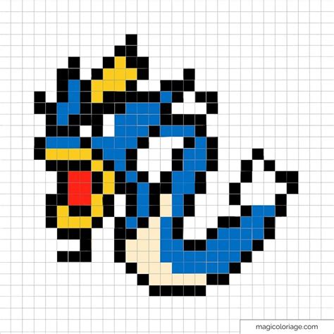 Pokemon Pixel Art Coloring Pages 44 Printable Drawings Free Pdf