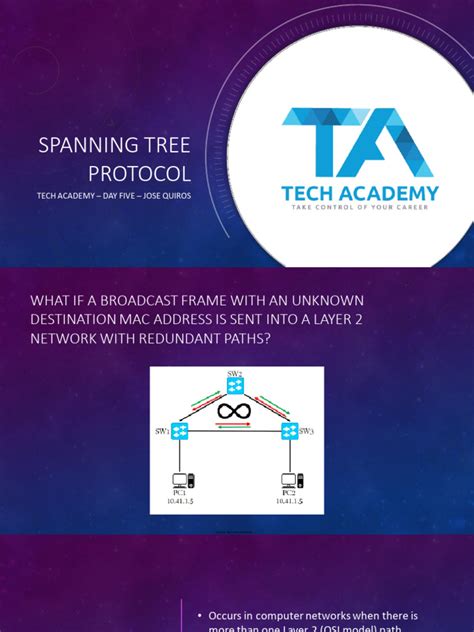 Spanning Tree Protocol 2 Pdf Internet Architecture Network Protocols