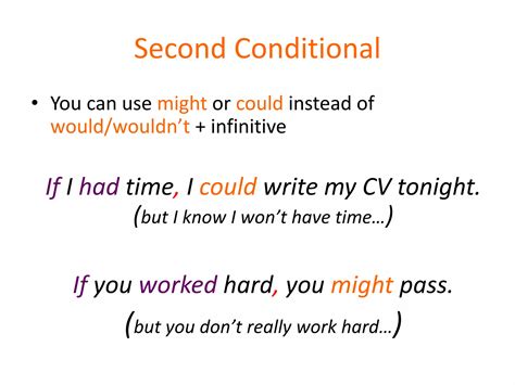 First And Second Conditionals PPTX