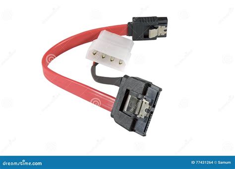 Hard Disk Drive Power Cables Stock Photo Image Of Electrical Plug