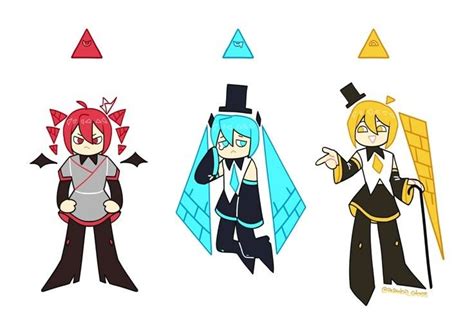 Neru Teto And Miku Cute Drawings Character Design Miku Hatsune
