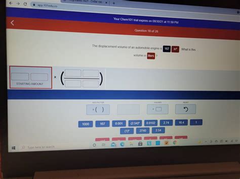 Solved Gnments Fa21 Chem 100 1 X C App Your Chem101 1 Answer
