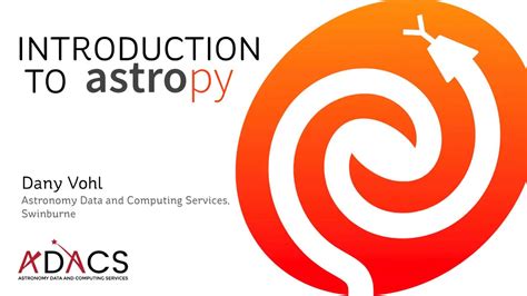 Introduction To Astropy Part Introduction YouTube