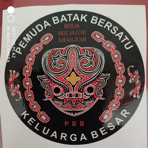 Jual Stiker Pbb Pemuda Batak Bersatu Shopee Indonesia