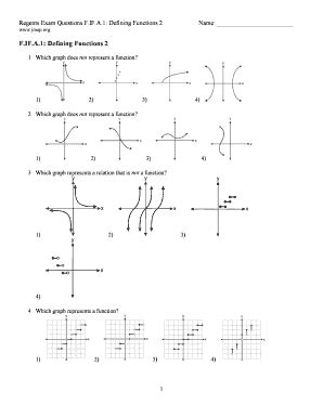 Graphs Of Functions Common Core Algebra Homework Answer Key Fill Online Printable Fillable