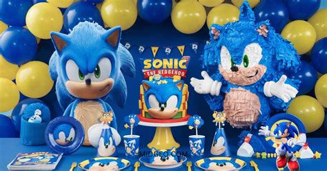 37 Sonic The Hedgehog Birthday Party Guide Ideas And Supplies