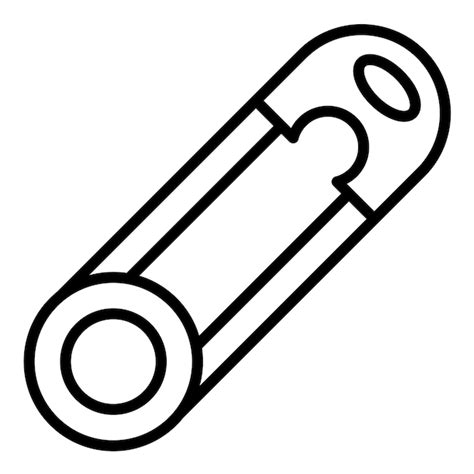 Premium Vector Safety Pin Vector Illustration Style Premium Vector Safety Pin Vector Illustration Style