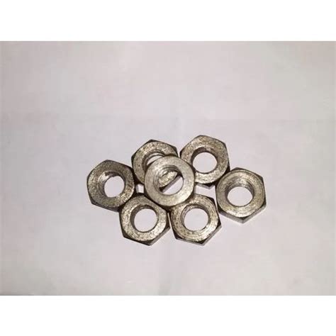 Metal Hex Nut Steel Material 12 Size Customizable Color Easy To