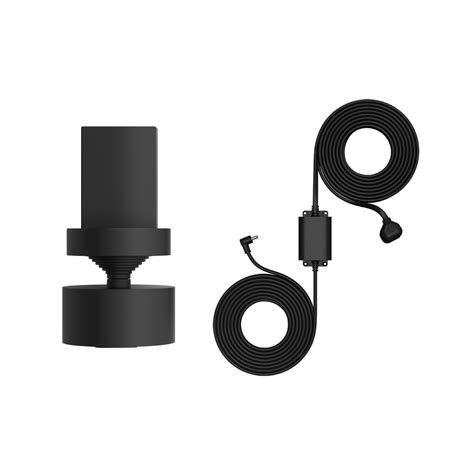 pan tilt mount with indoor outdoor power adapter stick up cam battery