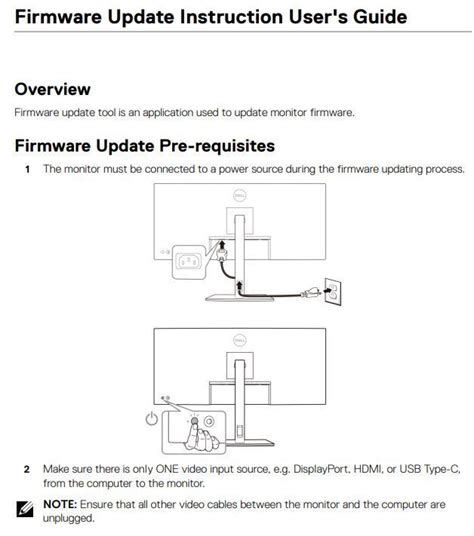 FAQ Monitor Firmware DELL Technologies