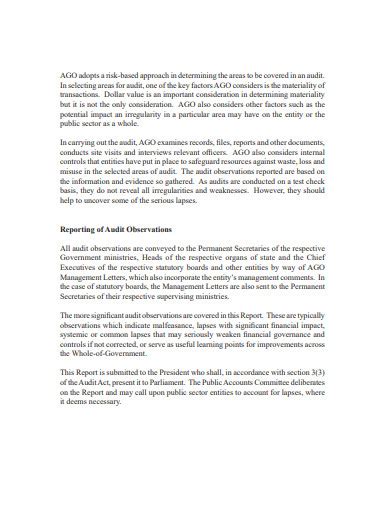 10 Audit Observation Report Templates In Pdf Doc