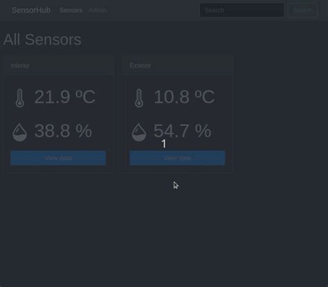 SensorHub A Simple IoT Dashboard Salvatore