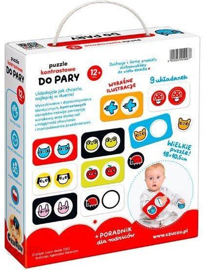 Czuczu Puzzle Kontrastowe Do Pary 12m Ceny I Opinie Ceneopl