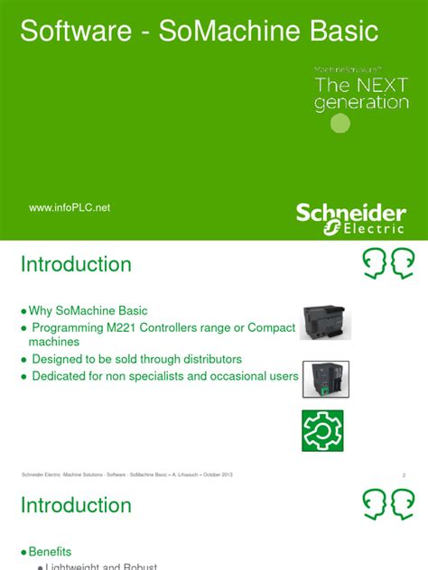 Infoplc Net Presentation Somachine Basic Pdf Programmable Logic