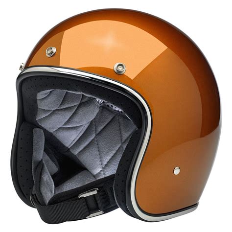 Biltwell Bonanza Gloss Copper Open Face Helmet Motorangutan
