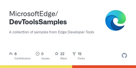 GitHub MicrosoftEdge DevToolsSamples A Collection Of Samples From Edge Developer Tools