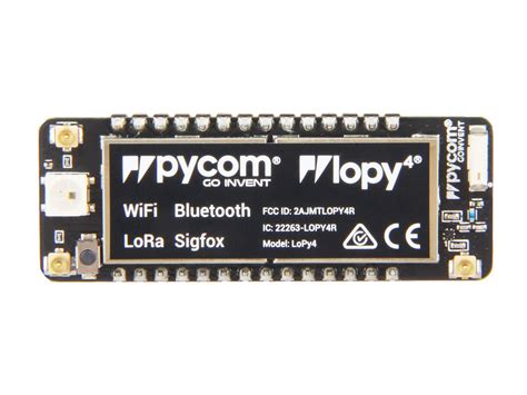 Pycom Lopy4 Micropython Enabled Development Board Lora Sigfox Wifi