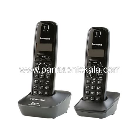 تلفن بیسیم پاناسونیک مدل Kx Tg3412 سانترال پاناسونیک کالا نمایندگی