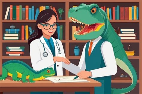 Créer Un Graphique Vectoriel Dun Enseignant Guidant Les élèves à Travers Lanatomie De Divers