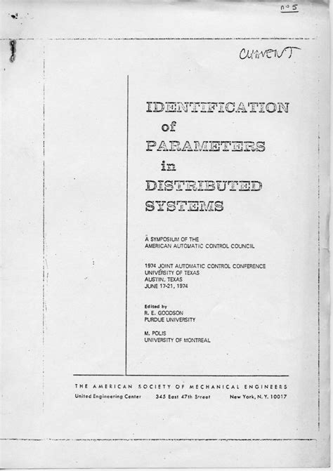 Pdf Identification Of Functional Parameters In Partial Differential