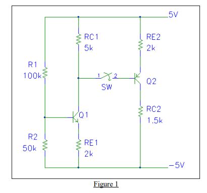 Solved For The Multi Stage Amplifier Circuit Of Figure 1 Chegg Com