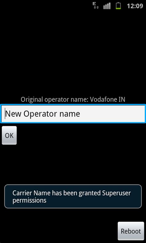 Change Default Carrier Name On Your Phone With Your Name On Android