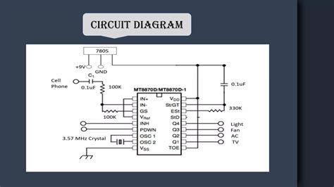 Dtmf Based Home Automation Without Micro Controller Ppt