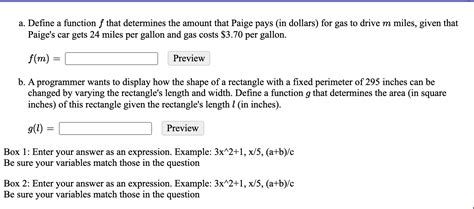 Solved A Define A Function F That Determines The Amount
