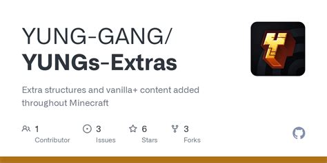 Github Yung Gangyungs Extras Extra Structures And Vanilla Content